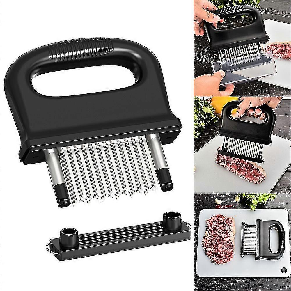 Stainless Steel Ultra Sharp Needle Blade Meat Steak Tenderizer With ...