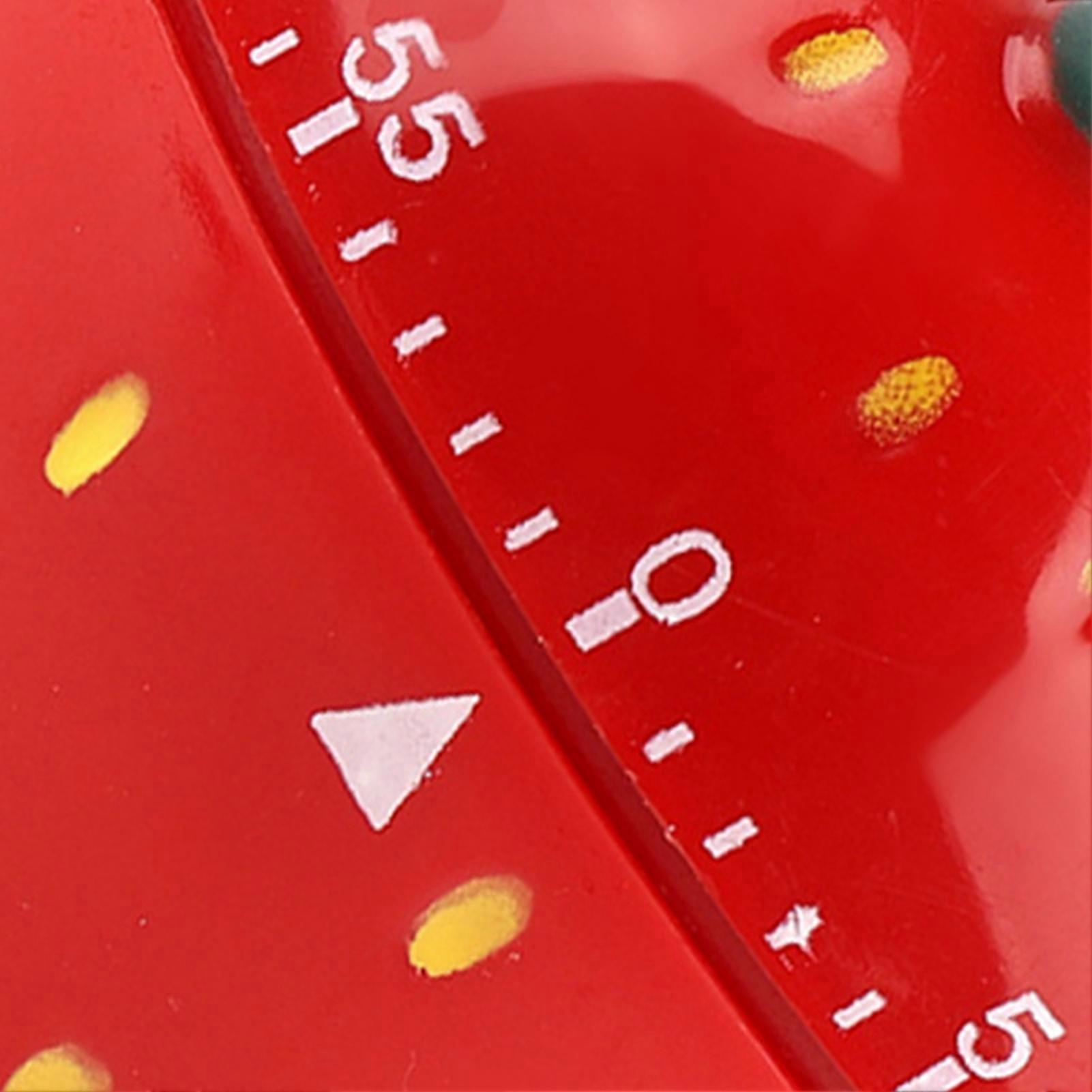 Kitchen Timer Strawberry Shape 60 Minutes Mechanical Wind up Timer No ...