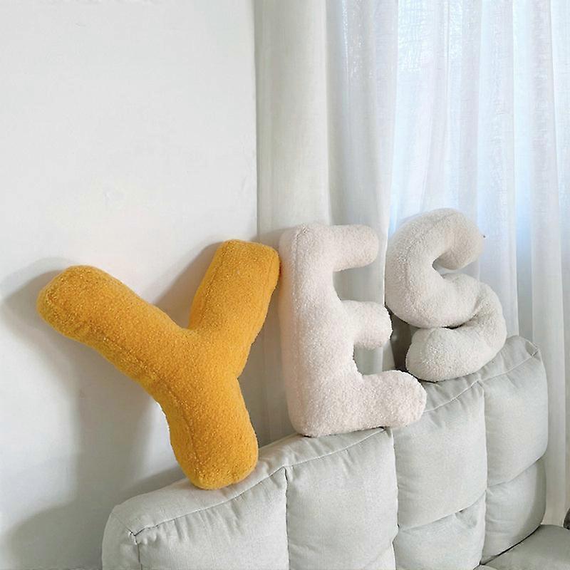 Fsw Cartoon A B C D E F Plush Letter Pillow Stuffed Diy Word Plush Toy ...