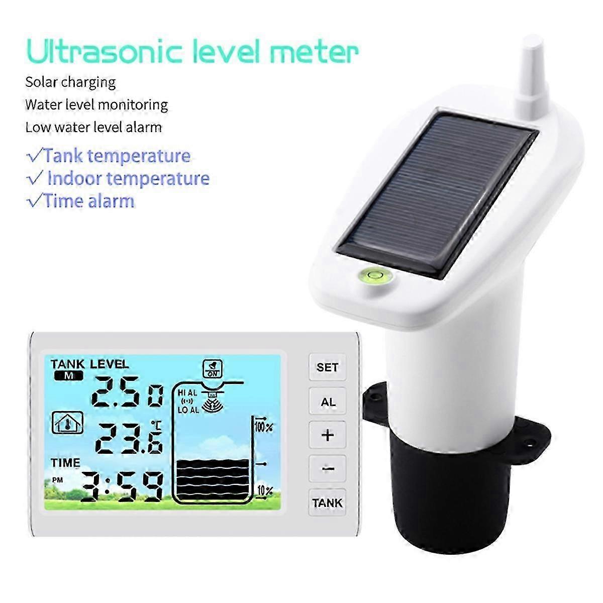 Ultrasonic Level Sensor, Water Liquid Depth Level Meter Sensor Liquid ...