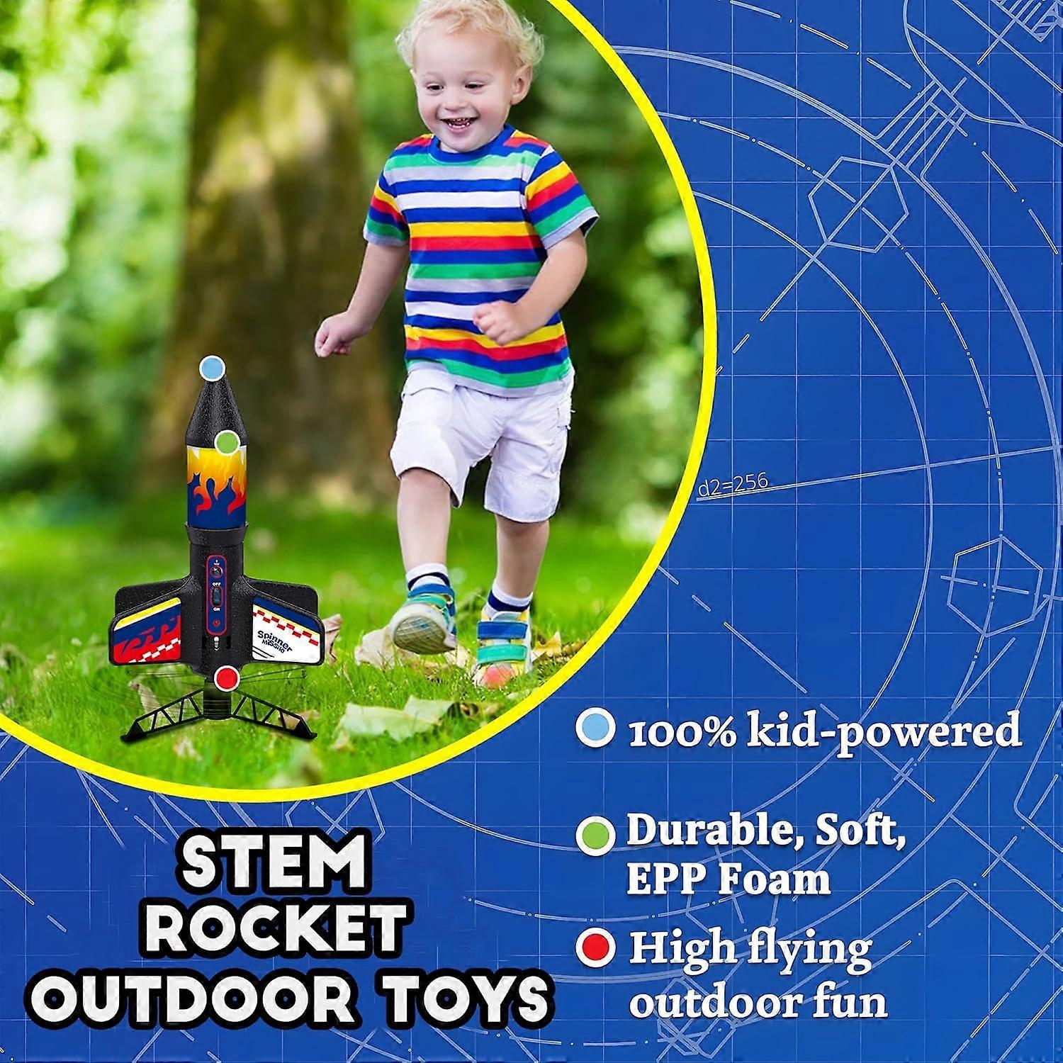 Rocket Launcher Model Rocket Kits with Launch Set, Ultra-high Flying ...