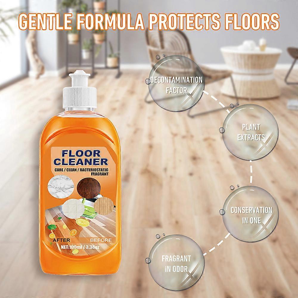 100ML Multipurpose Floor Cleaner Powerful Stain Descaling Floor Polish ...