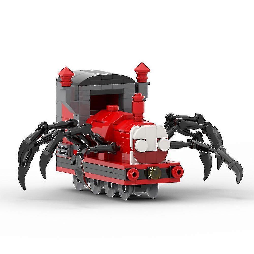 Moc Charles Monster Spider Evil Train Building Block Toy Horror Game ...