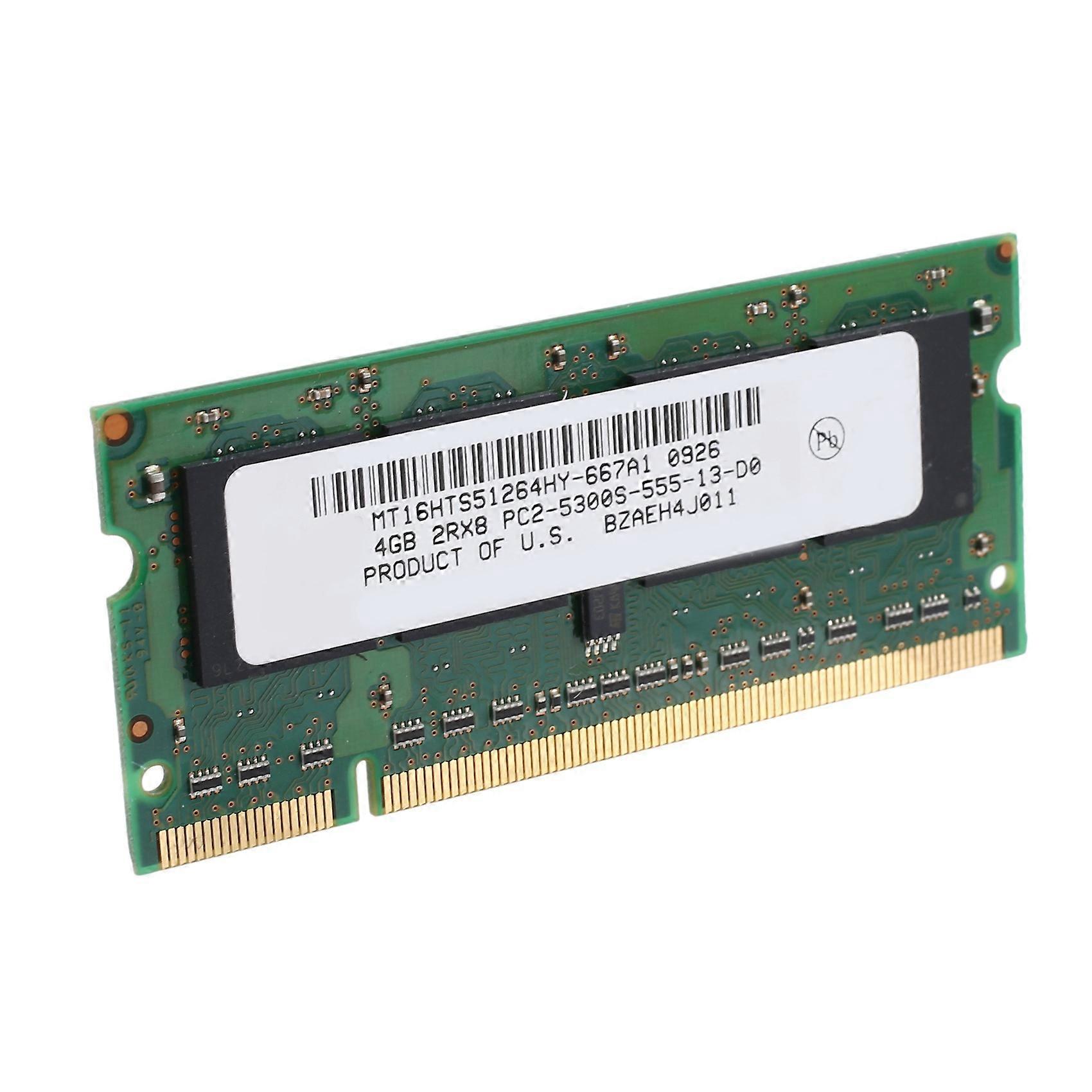 4GB DDR2 Laptop Ram 667Mhz PC2 5300 SODIMM 2RX8 200 Pins for intel AMD ...