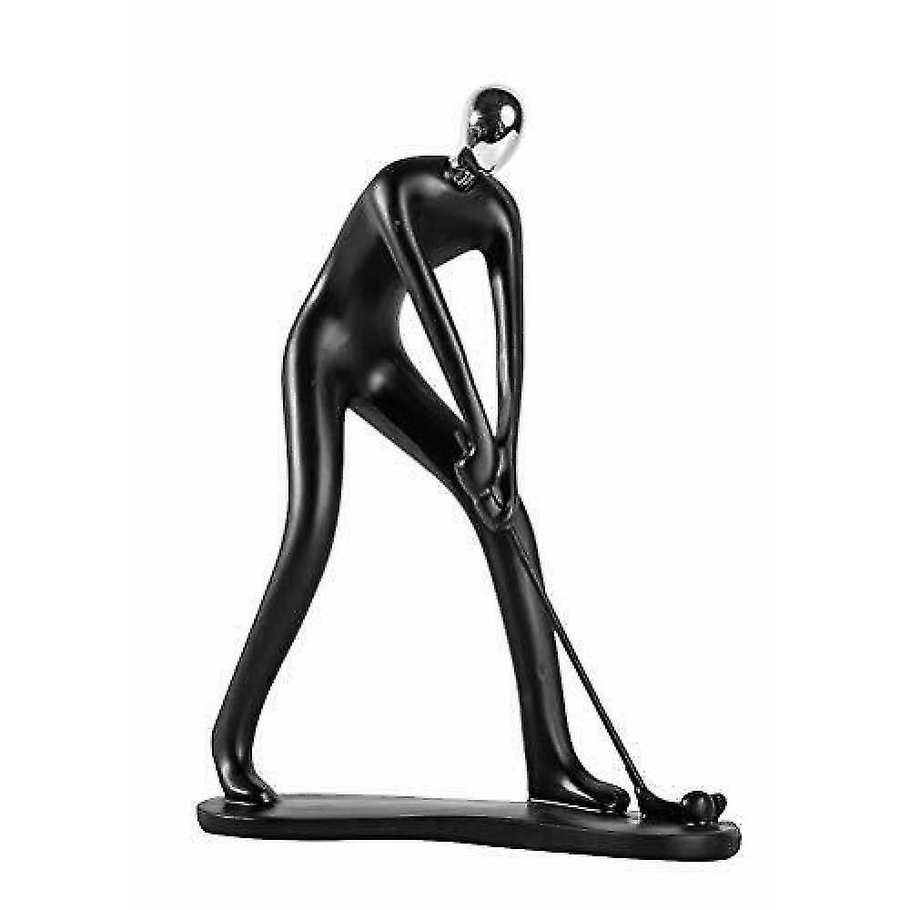 D Sports Man Figurine Resin Sculpture Athletes Statue Art Crafts Home ...