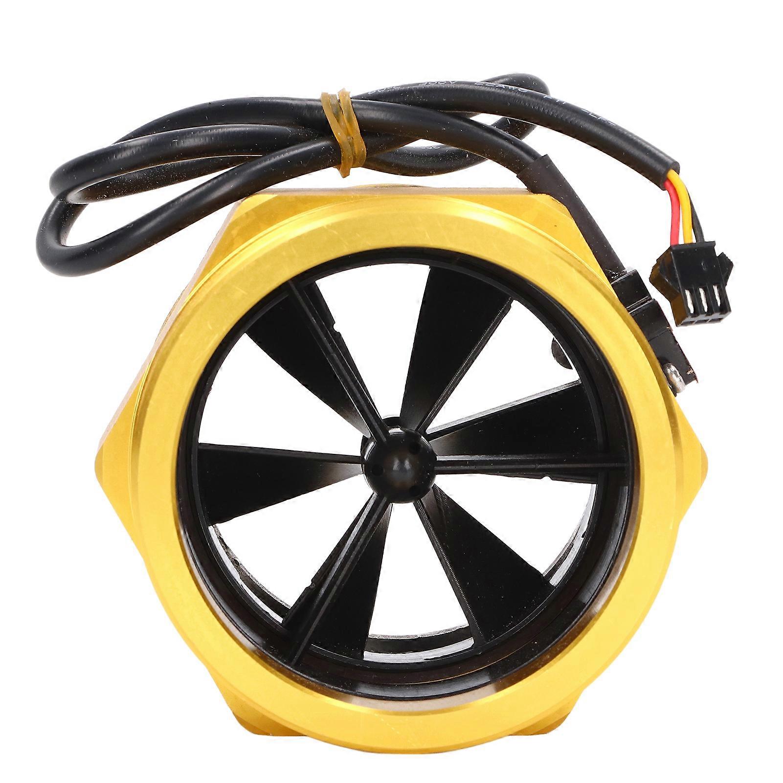 Water Flow Sensor 3in Turbine Flowmeter Induction Switch for Irrigation ...