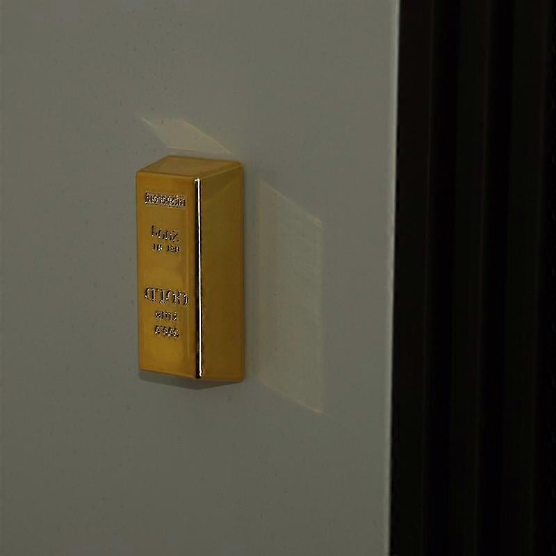 3/4/6pcs Artificial Fake Gold Bar Refrigerator Magnet Sticker Fridge ...