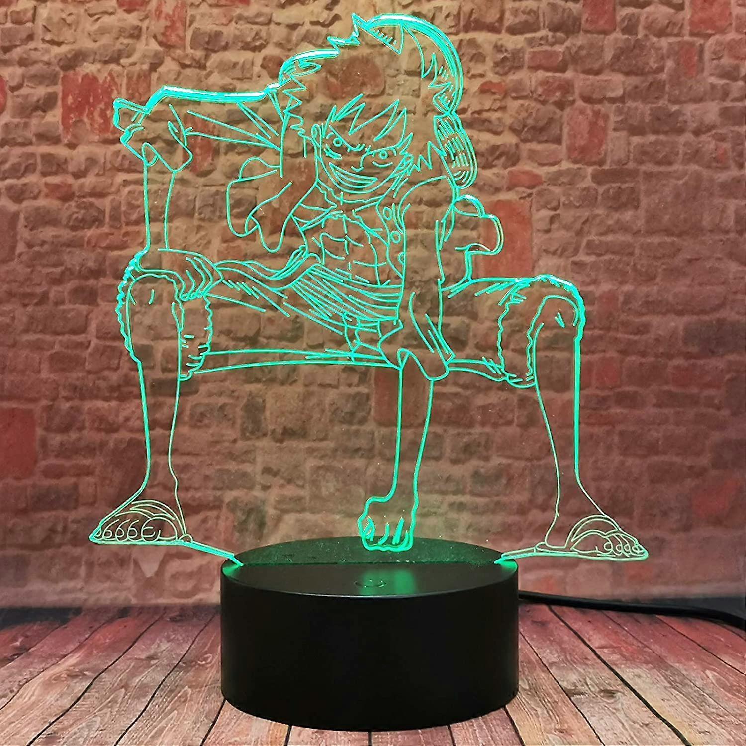 Monkey D. Luffy -Paramount War- Anime Luffy 16 Colors Change USB ...