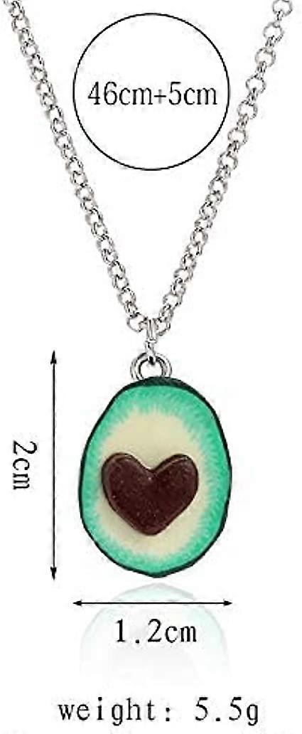 2 Pcs BFF Fruits Necklaces for 2-Best Buds Best Friend Necklaces Cute ...