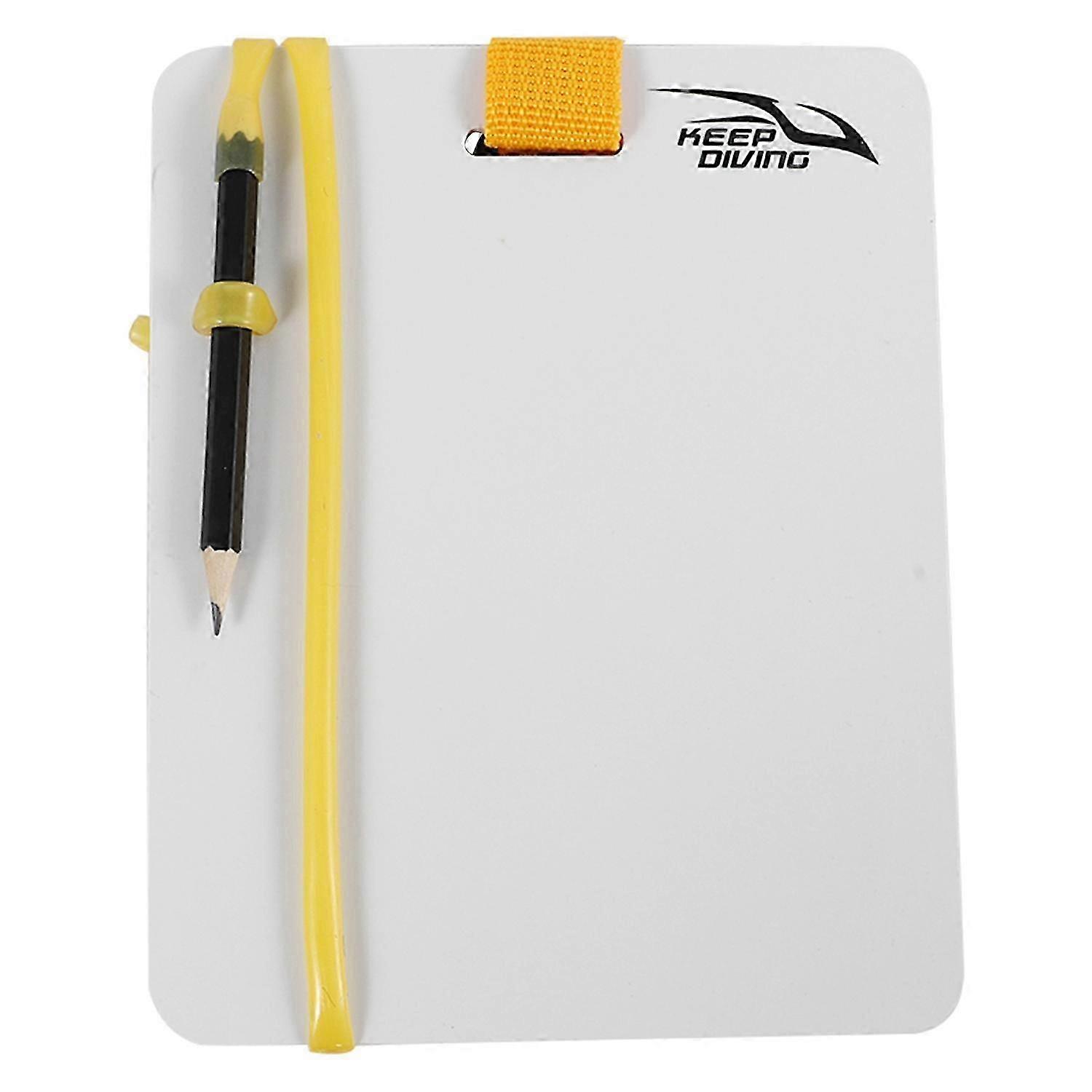 Underwater Writing Diving Wordpad Gear Board with Swivel Clip and ...