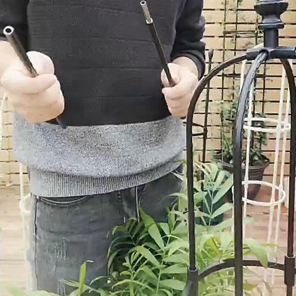 Tower Obelisk Garden Trellis U-Shaped Plant Stand Flower Climbing Frame ...