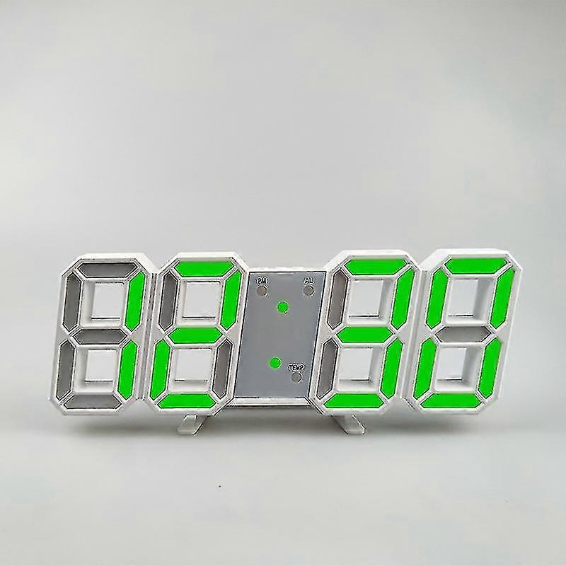 Led Digital Wall Clock, Adjustable Luminance | Fruugo UK