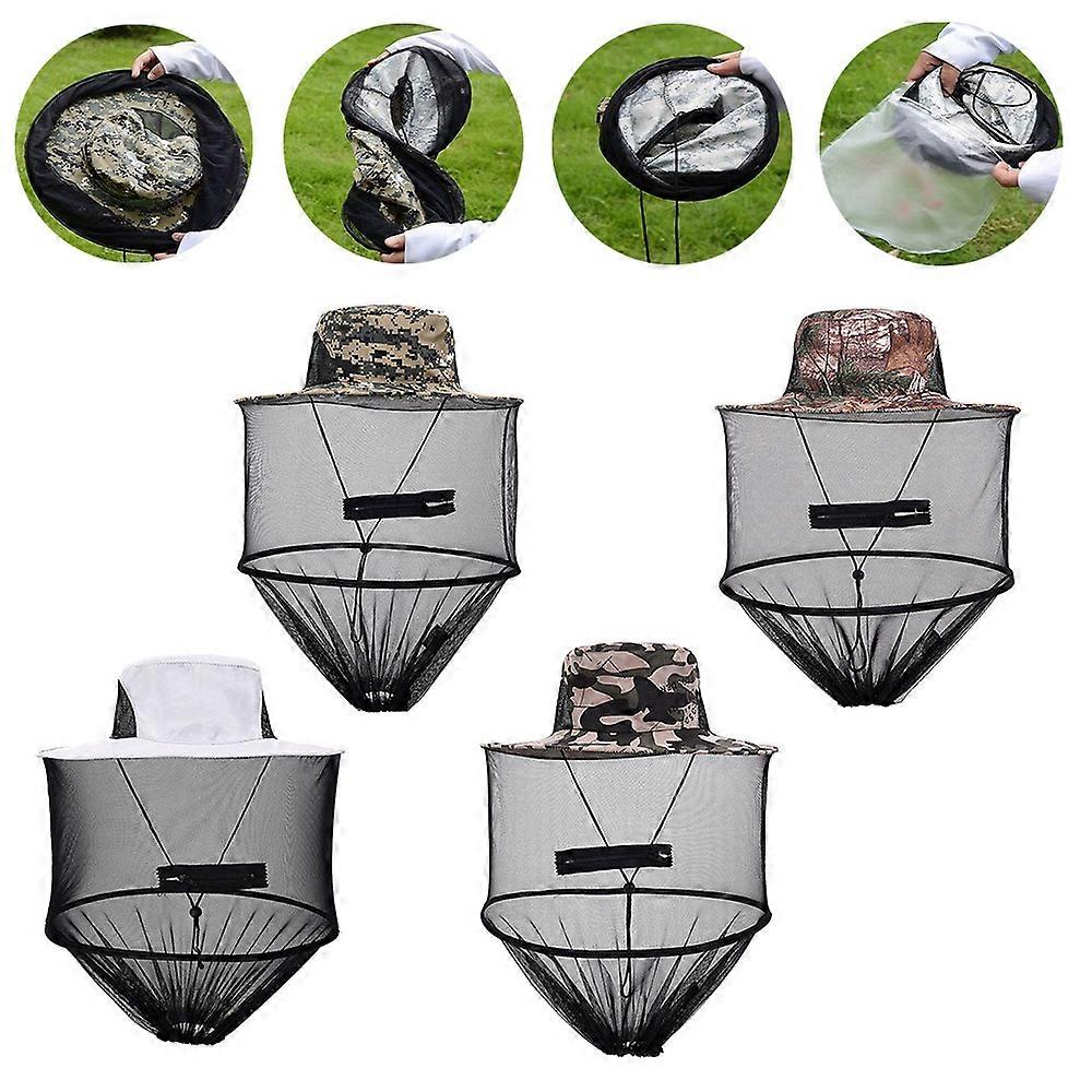 Anti-mosquito Bee Bug Insect Outdoor Fishing Sting Proof Camouflage ...