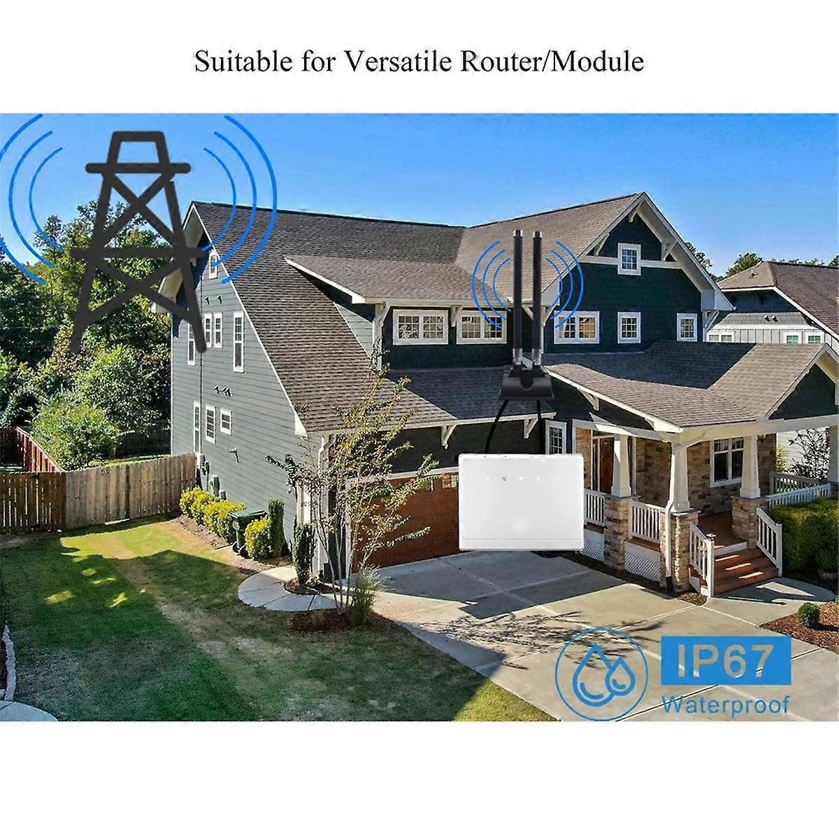 5G CPE Router Antenna LTE SMA Male Antenna High Gain 46DBi 5G External ...