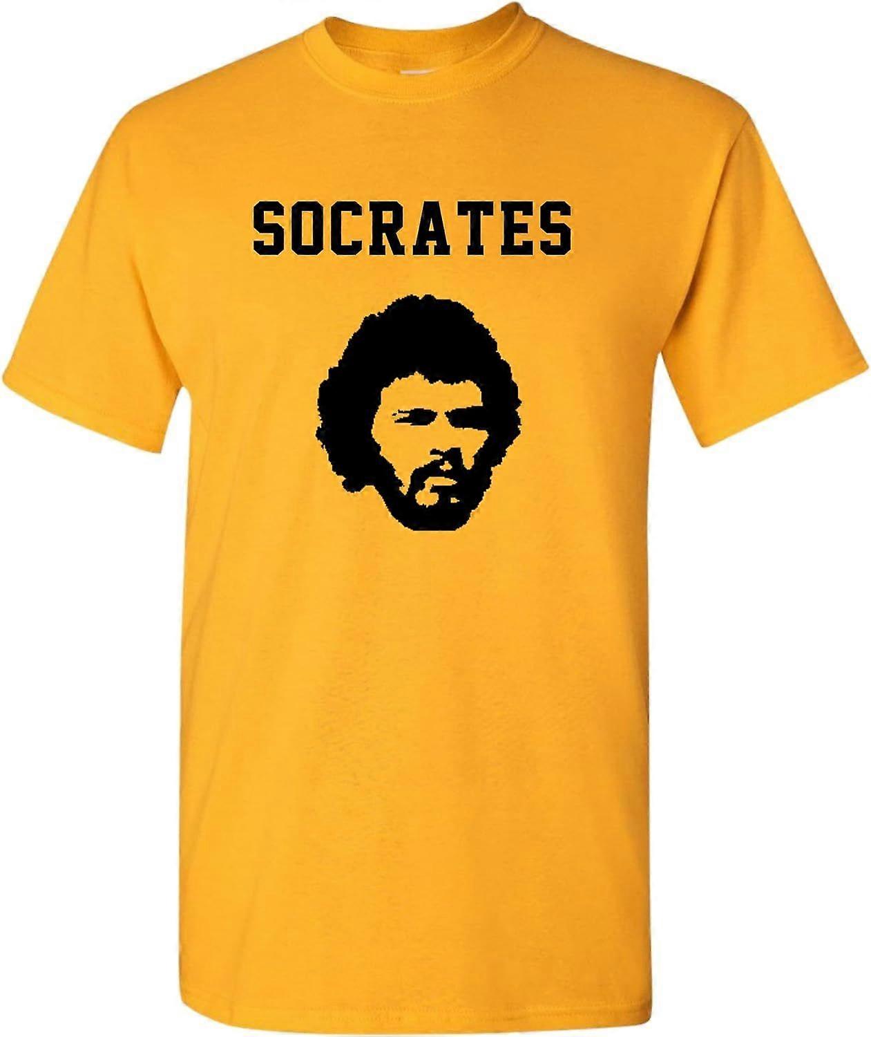 Socrates Brazil Football World Cup Mens T-Shirt | Fruugo UK