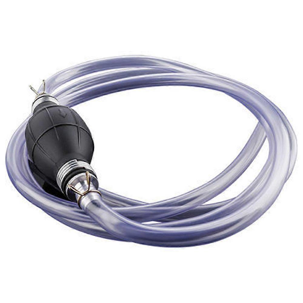 Gas Siphon Pump Hand Fuel Transfer Pump with 6.6 Ft Hose Portable ...