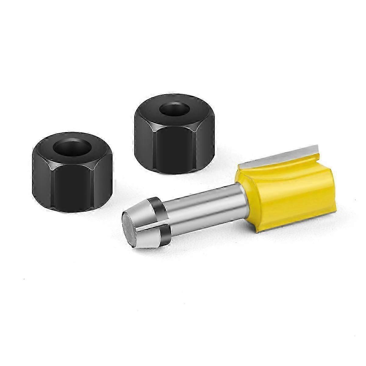 6/6.35/8mm Collet Chuck with Nut Engraving Trimming Machine Router Bit ...