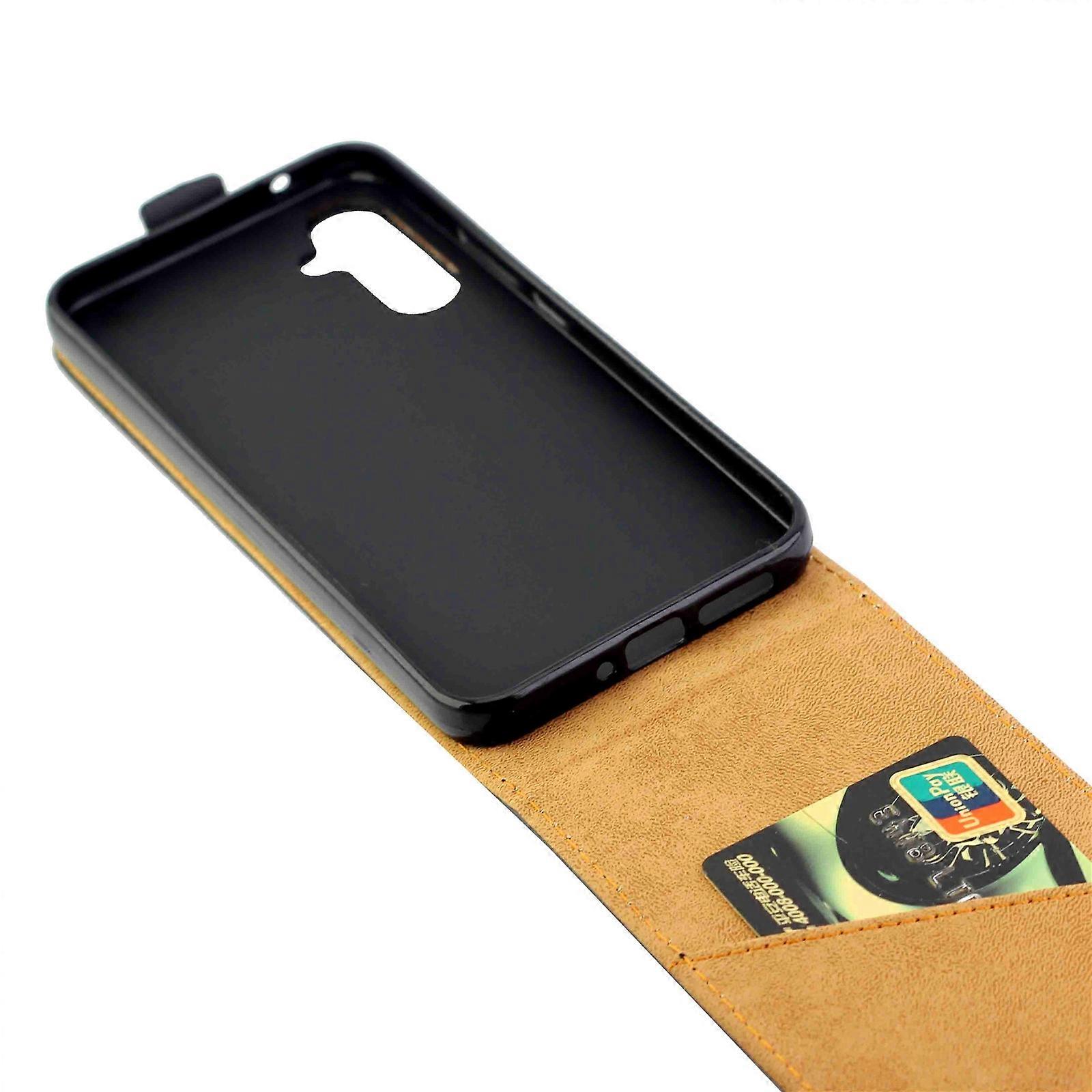Vertical Flip Leather Case with Card Slot | Fruugo UK