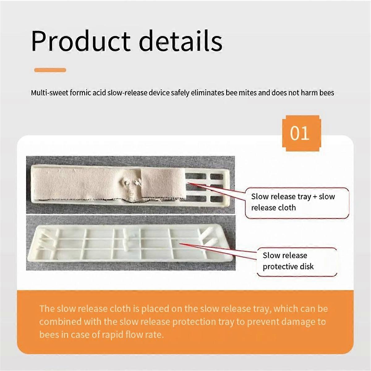 Formic Acid Treatment of Varroa Mite Slow-Release Device Equipment ...