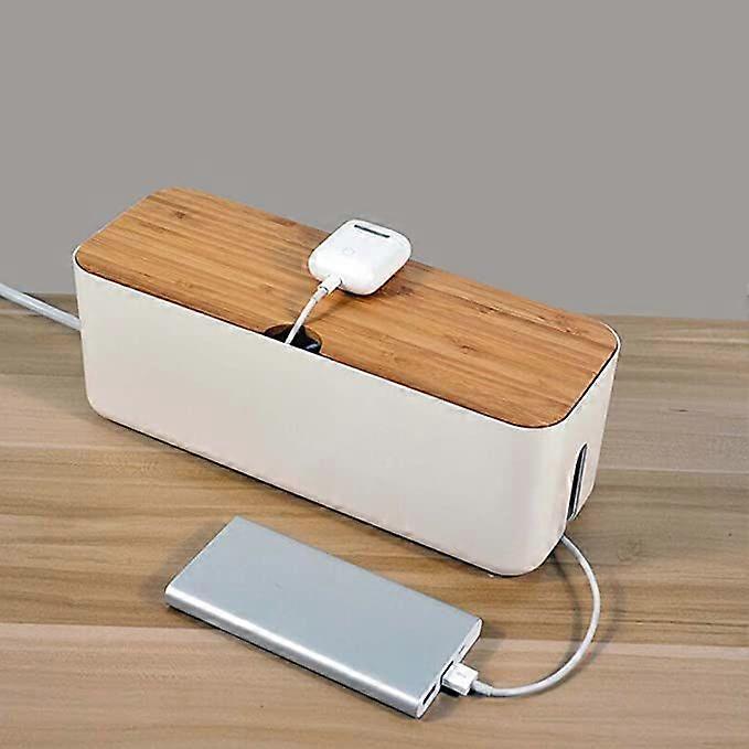 Cable box, cable management box, hidden cable, cable collector | Fruugo UK
