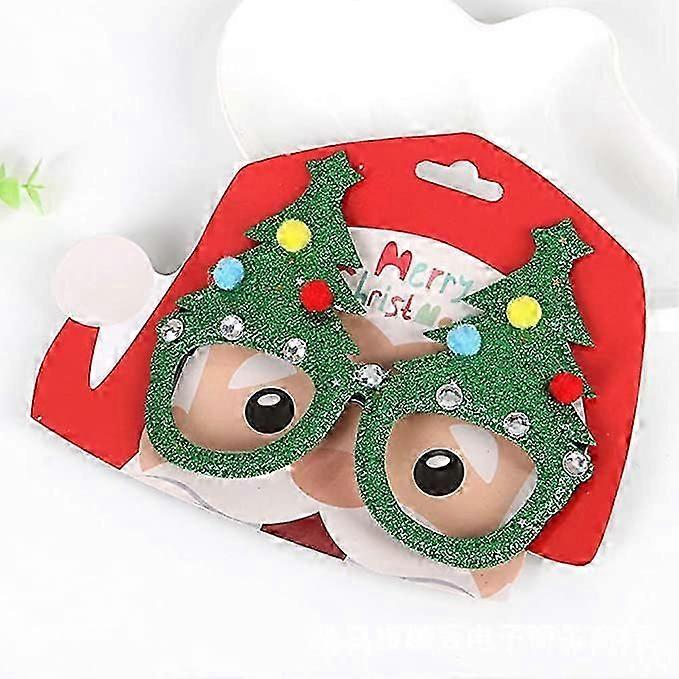 Christmas Glasses Frames Reindeer Glasses Frame Xmas Party Photo Props ...