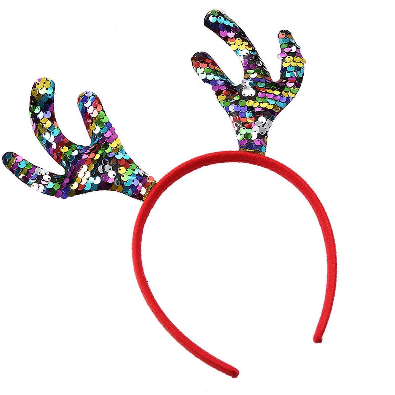 Mistletoe Christmas Headbands Headwear Party Photo Props Christmas ...