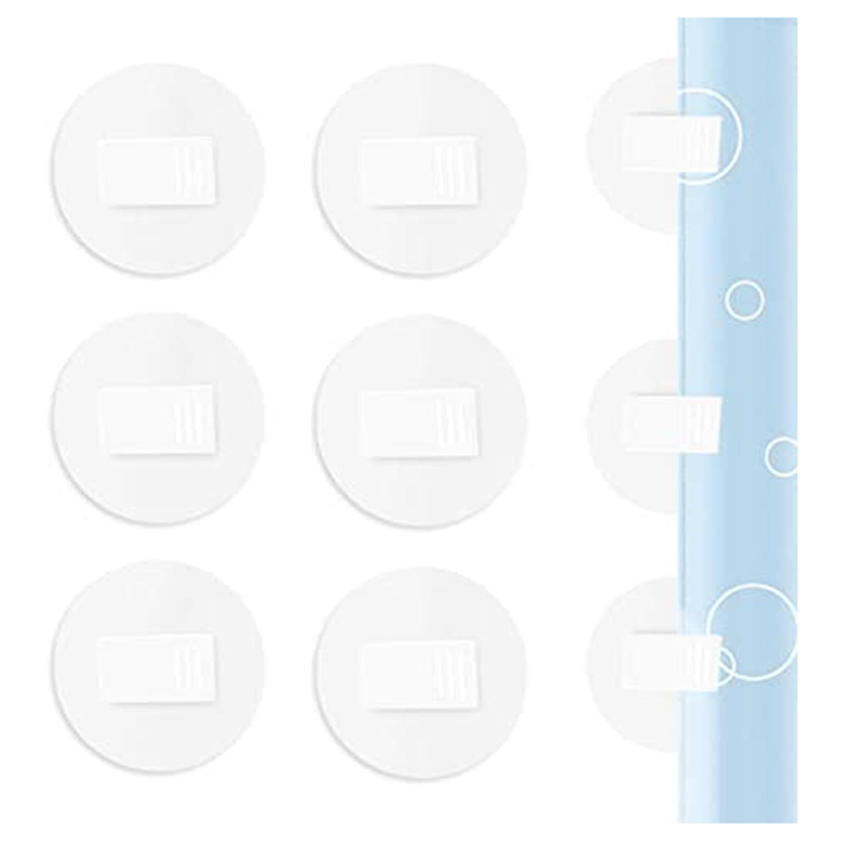 Shower Curtain Clips Windproof Spray Curtain Clips Self Adhesive ...