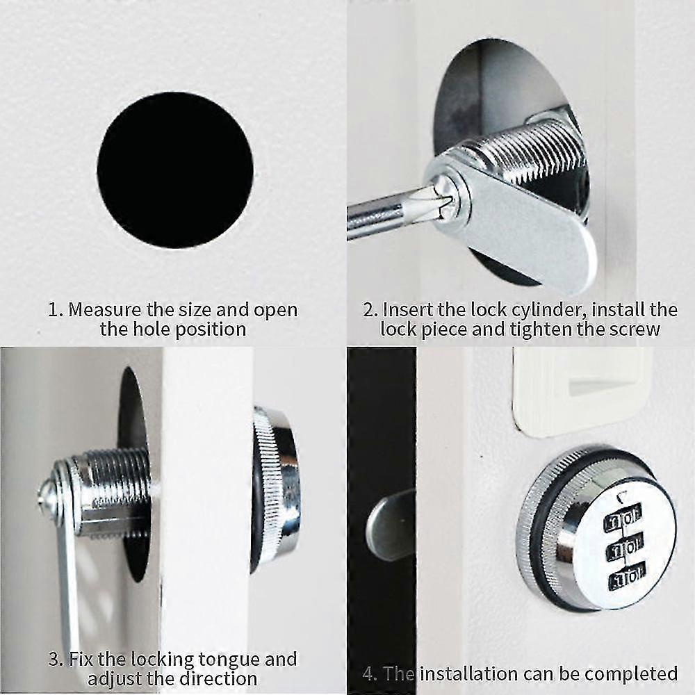 Mini Drawer Combination Cam Lock Keyless Safe Cabinet Drawer Digital ...