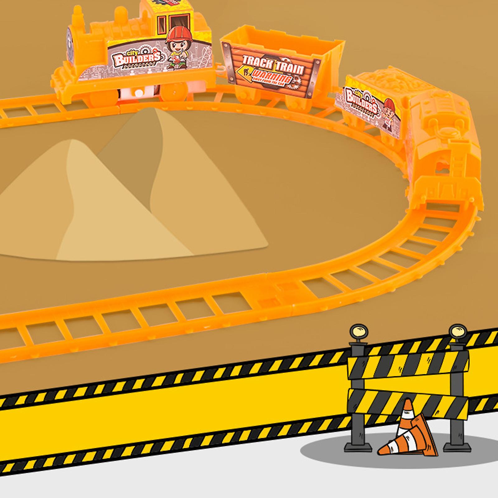 Multi-car Electric Small Train Track Adventure Small Train Children's ...