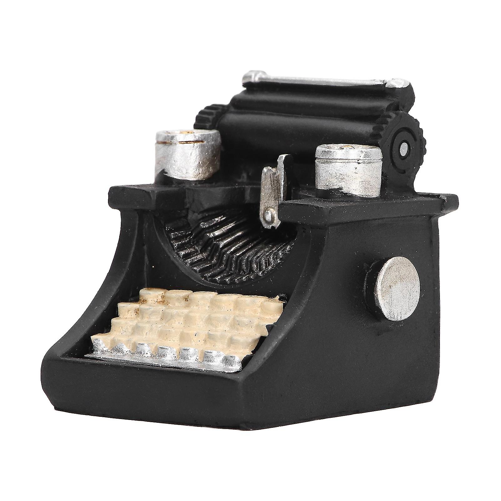 Miniature Typewriter 1/6 Scale Vintage Style Portable Decorative ...