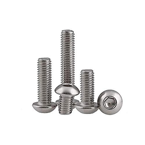 M3/M4/M5/M6/M8/M10 Pan Head Screws A2 Stainless Steel | Fruugo UK