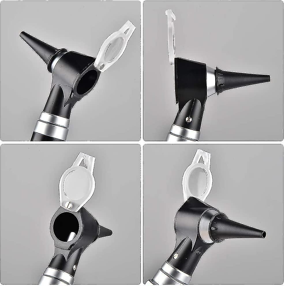3 Otoscopes With Led, Portable Handheld Ear Exam Magnifier With 8 Caps ...