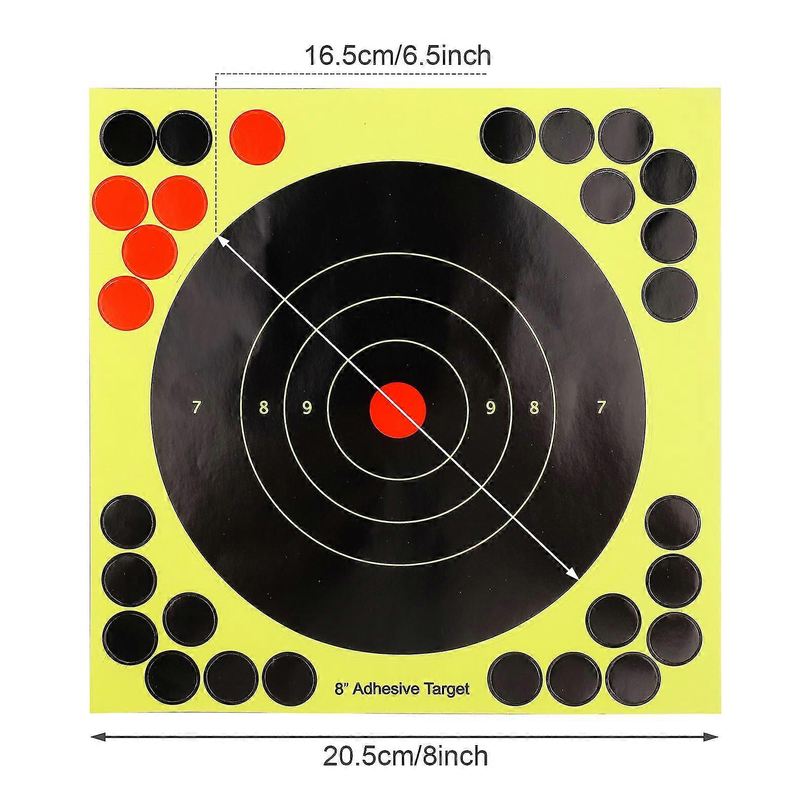 10pcs Hunting Training Target Sticker Adhesive Reactivity Shoot Target ...