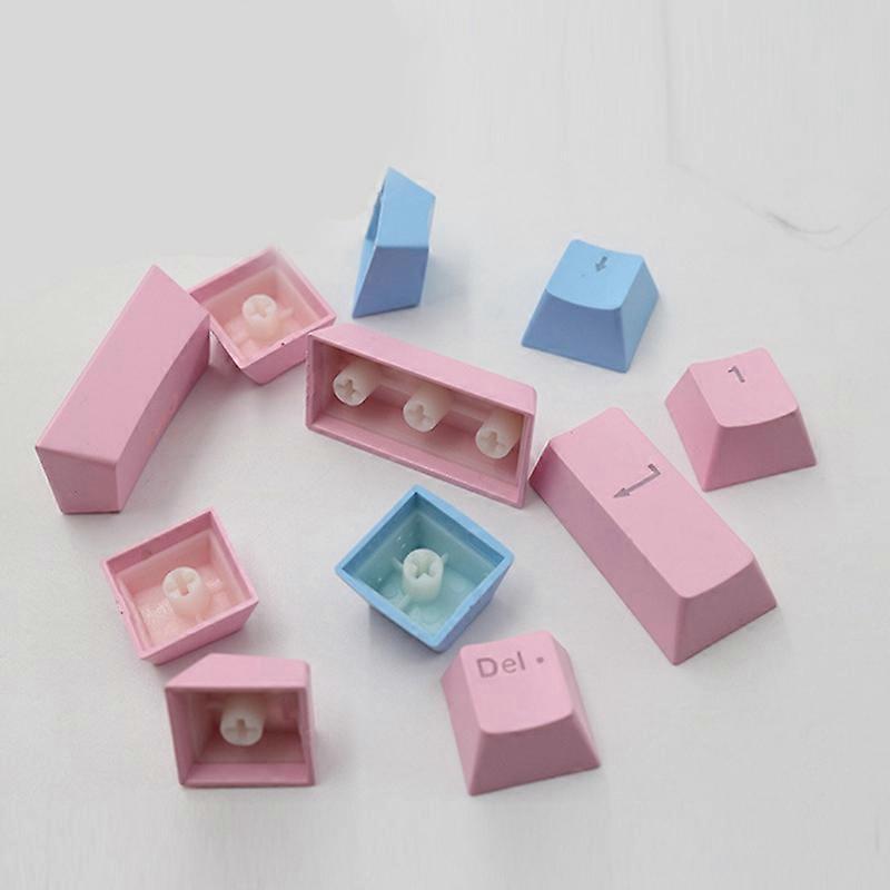 104 Purple Keys,Mechanical Keyboard Keycaps Game Keyboard Keys Wear No ...