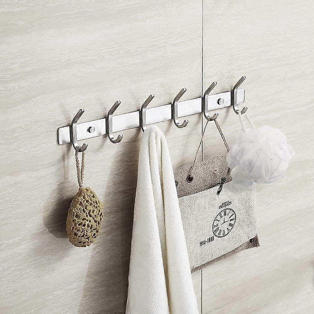 Dripex Stainless Steel Coat Hook Coat Hook Brushed Look Double Hook Max ...