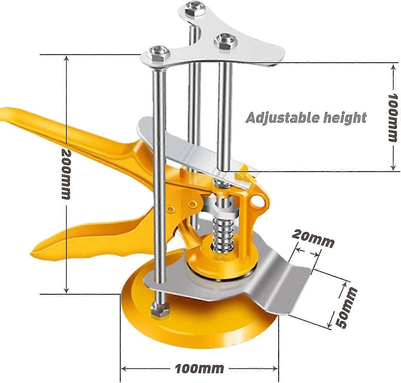 2pcs Updated Wall Tile Levelling System, Tile Lifter, Tile Lifting ...