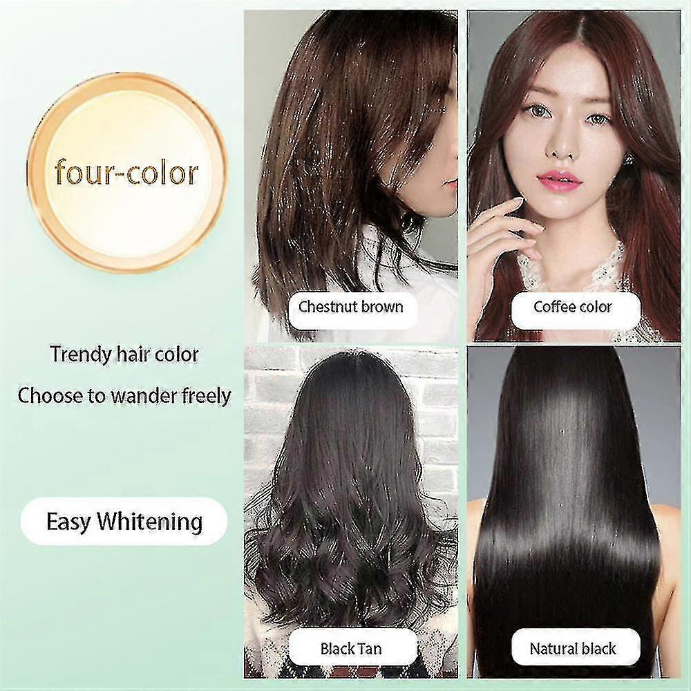Natural Plant Hair Dye Bubble New Botanical Based For Grey Hair Color ...
