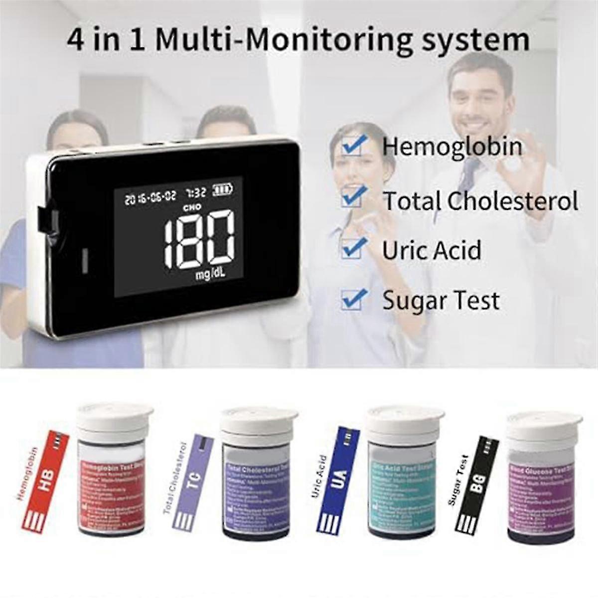 Hemoglobin Tester Kit, Hemoglobin Tester, Cholesterol Test Kit, Uric ...