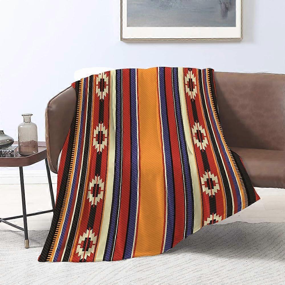 flannel Blankets,Red Pattern Joyful Colors Traditional Sadu Bedouin ...