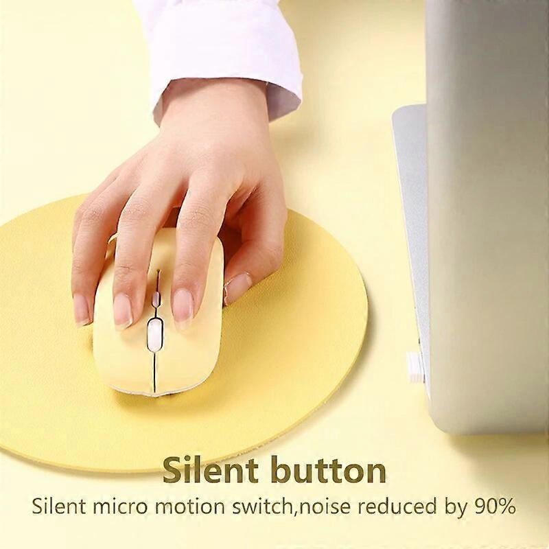 Wireless Bluetooth Mouse Portable Magic Silent Ergonomic Mice For ...