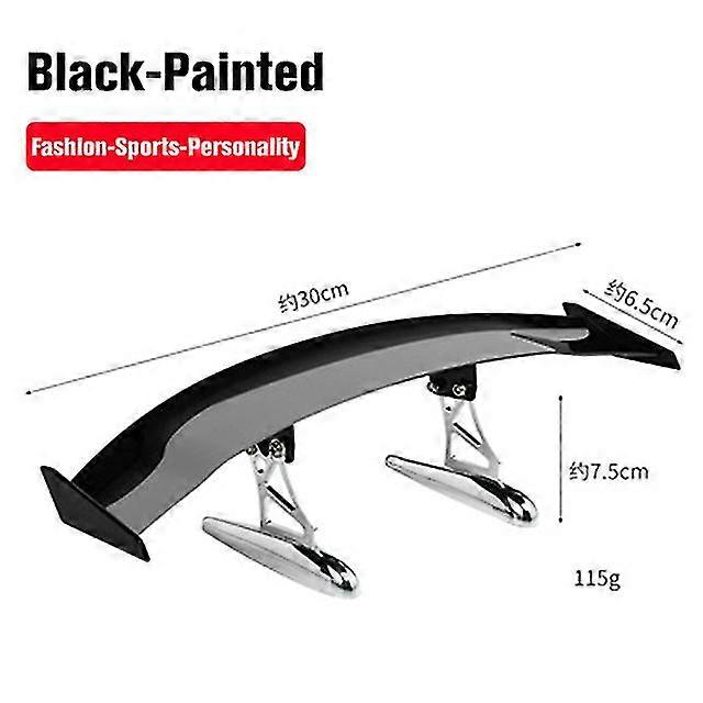Fashion Universal Car Modified Rear Wing Carbon Fiber Painted Car Rear ...