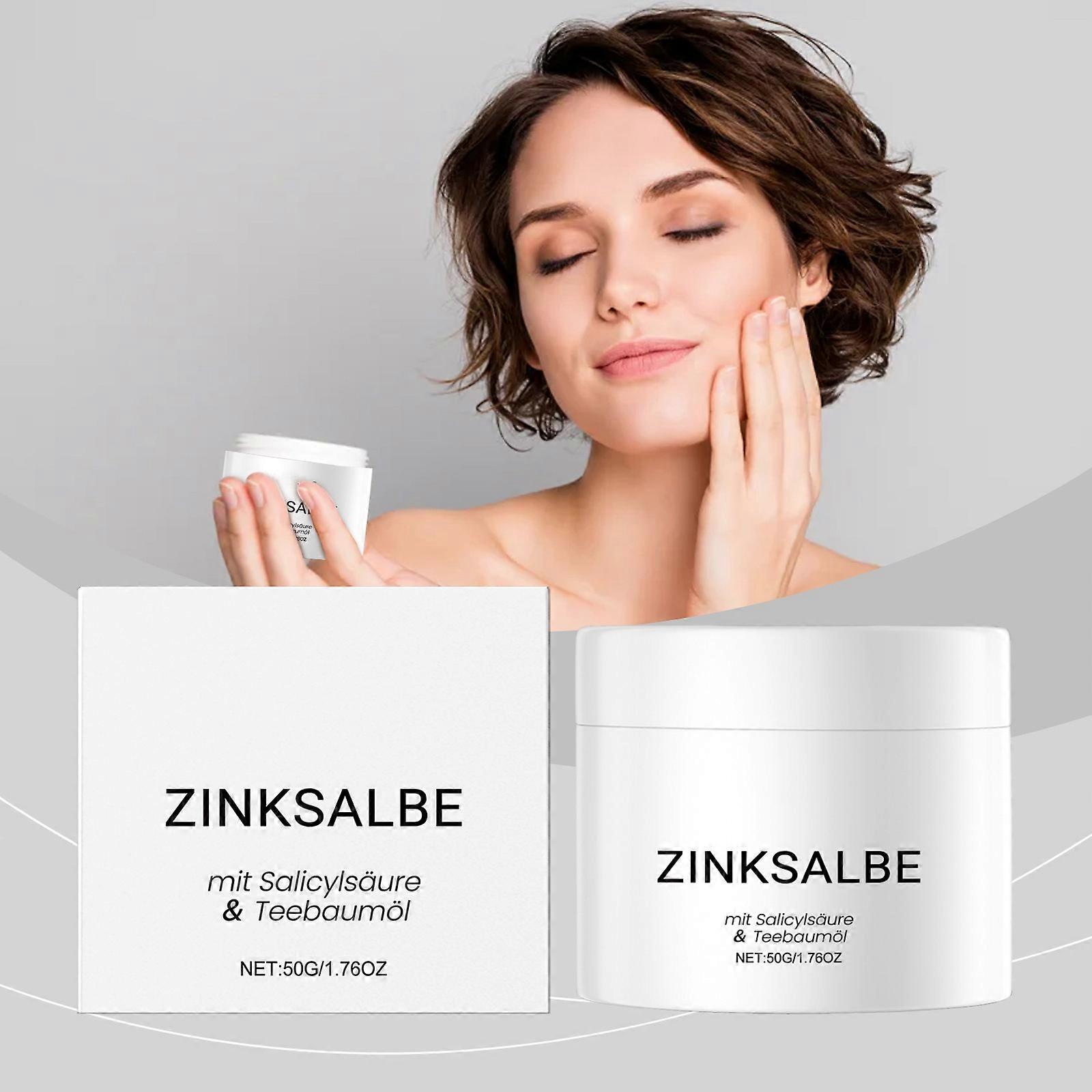 Zincs Ointment 50g With Tea Tree Oil And Salicylic Against Blemished ...