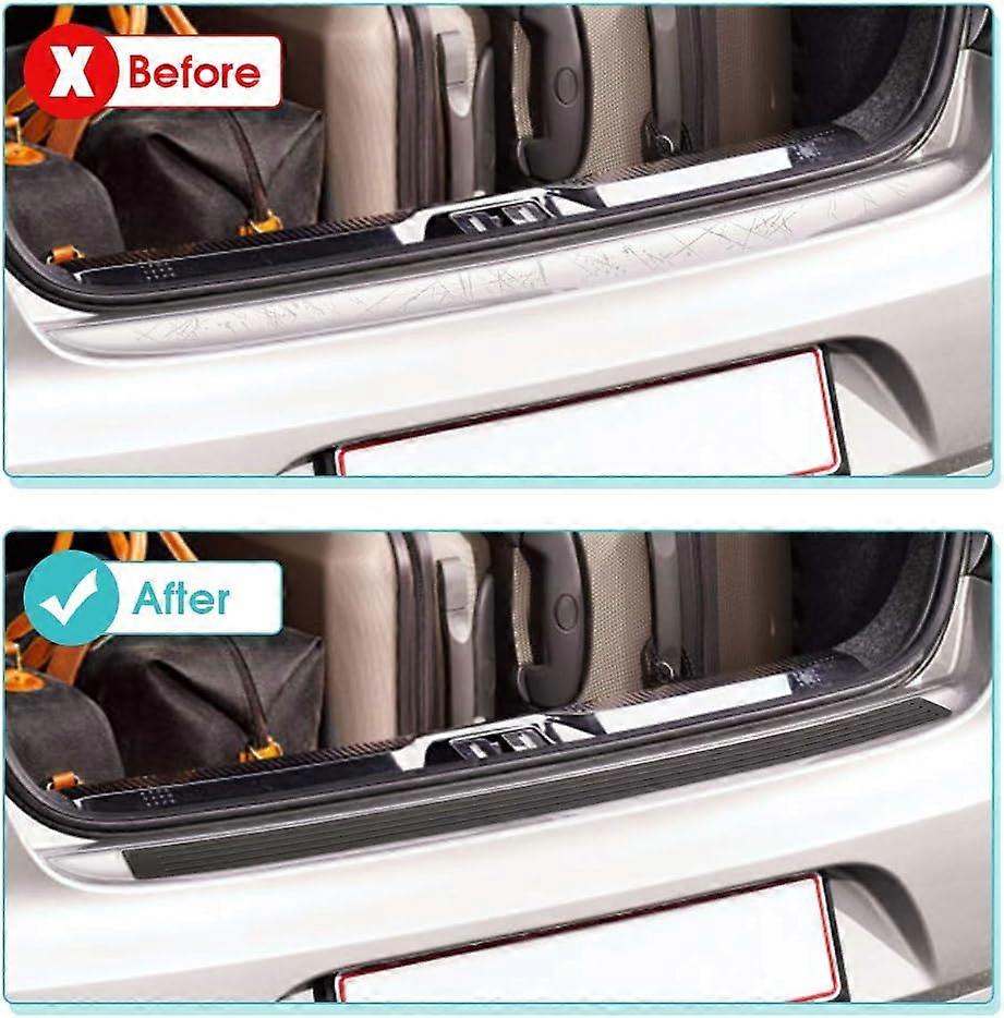 Rear Bumper Protector, Universal Anti-Scratch Trunk Boot Entry Door ...