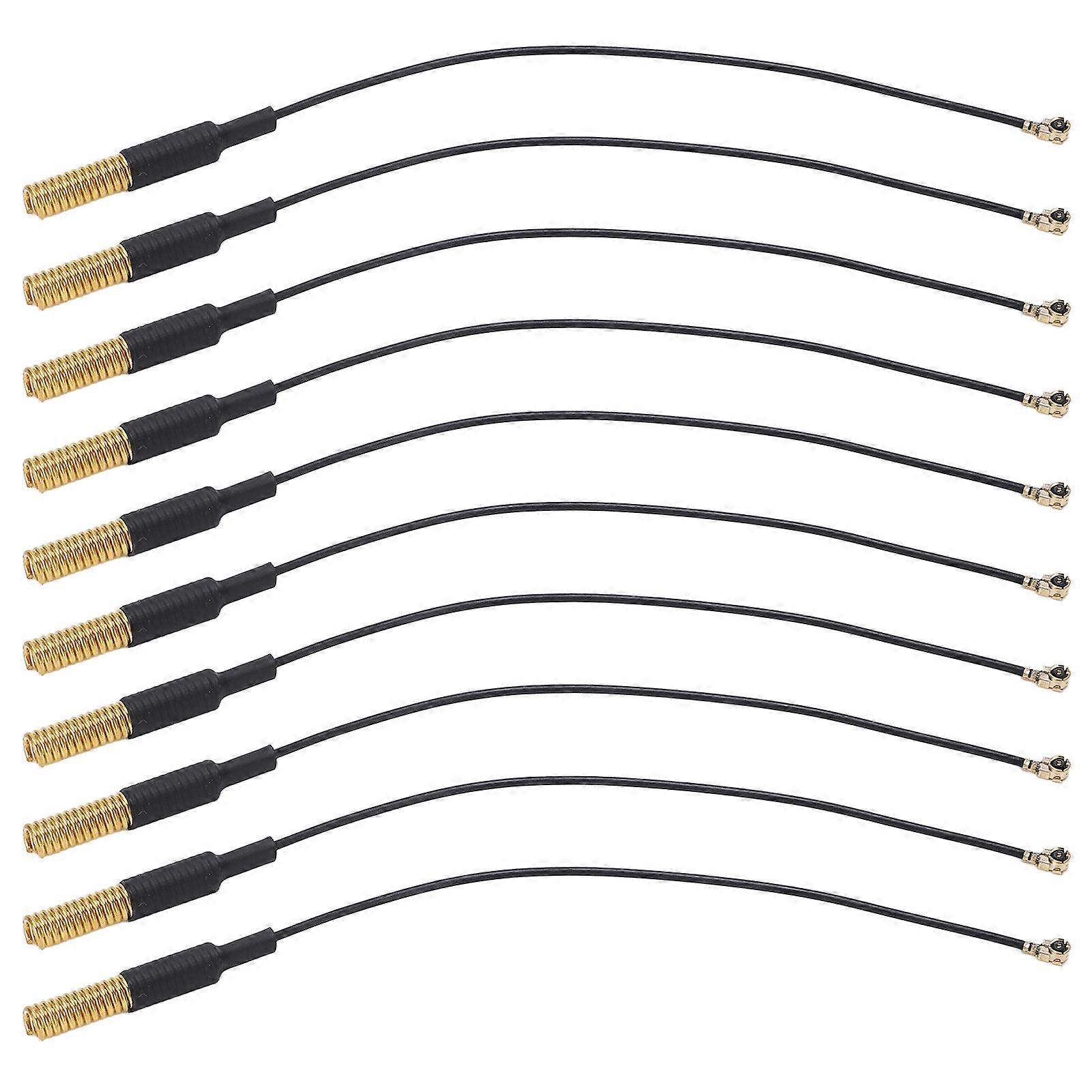 10PCS Semi Builtin Spring Antenna 433470MHZ IPEX Interface Pure Copper ...