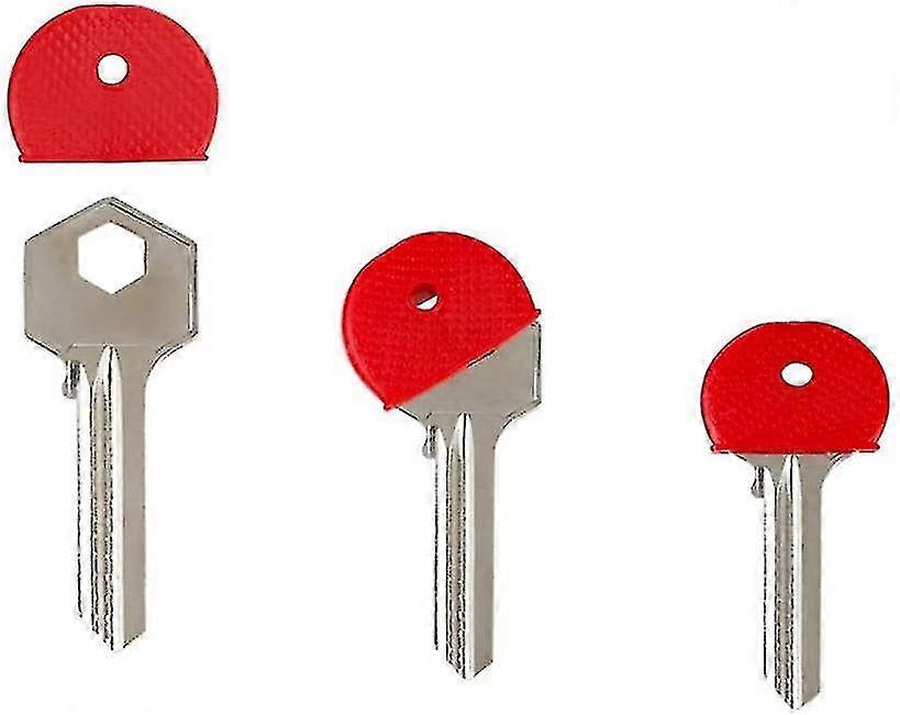 32 Pcs Key Caps Universal Rubber Half Round Key Caps Easy Identifying ...