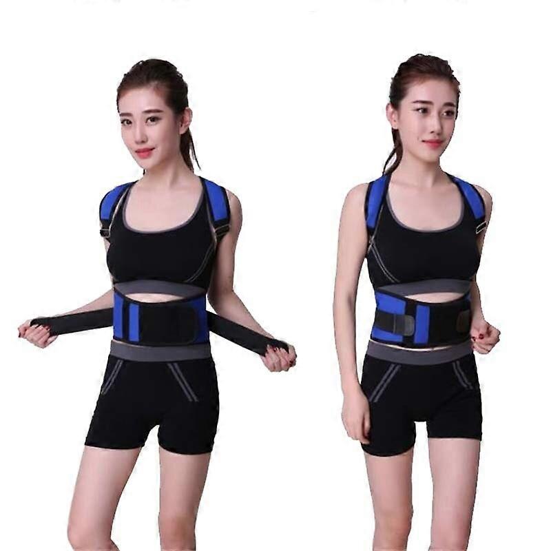 Back Lumbar Support Belt Posture Corrector Kids Boys Girls Neoprene ...