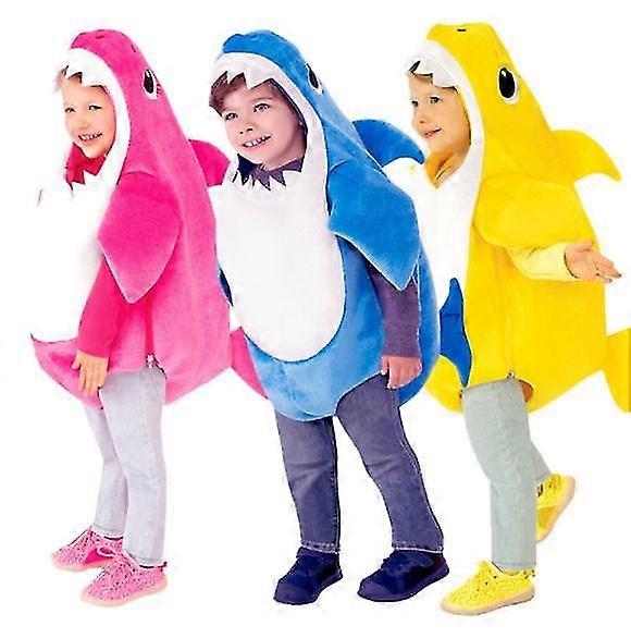 Baby Shark Costume For Kids Unisex Party | Fruugo UK