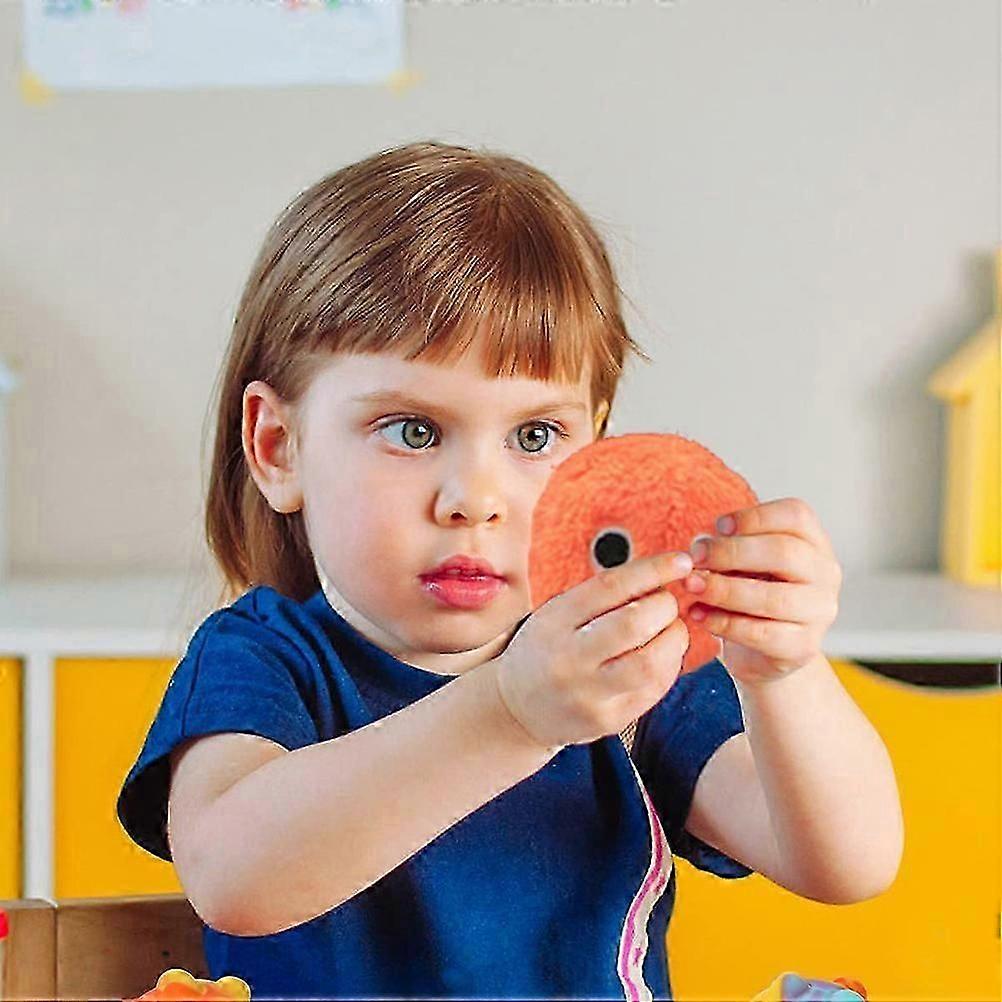 Cheese Puff Plush Toy Soft Cheesy Puff Plush Toy Puff Balls Cute Snack ...