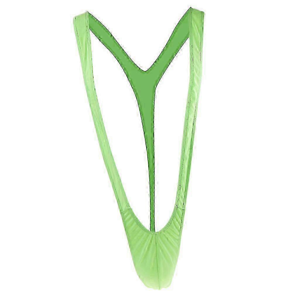 Men's Stylish Borat Thong Swimsuit Mankini Lingerie Trunks with C ...