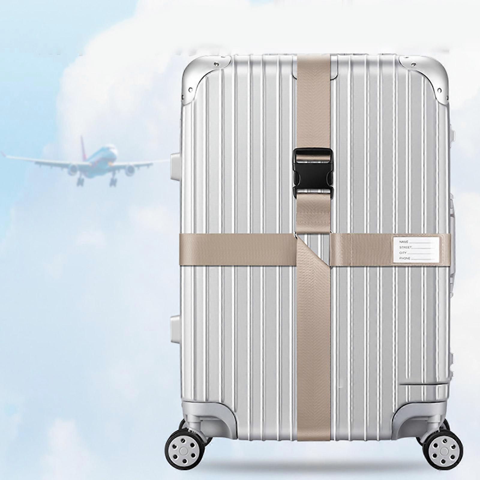 Easy to Use Cross Packing Straps for Suitcases with Password Lock ...